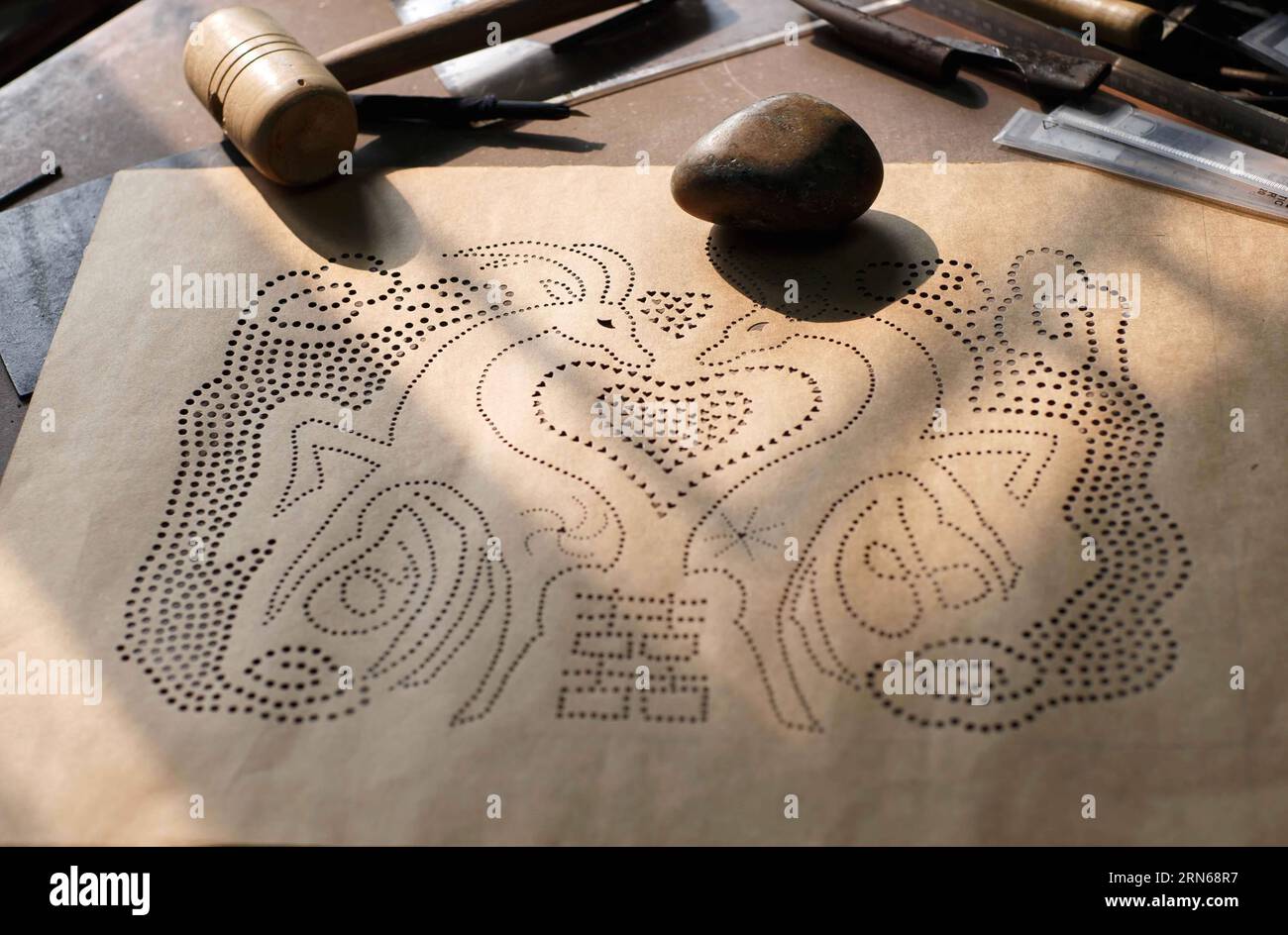 NANTONG, July 15, 2015 -- Printing designed by a college student is ...