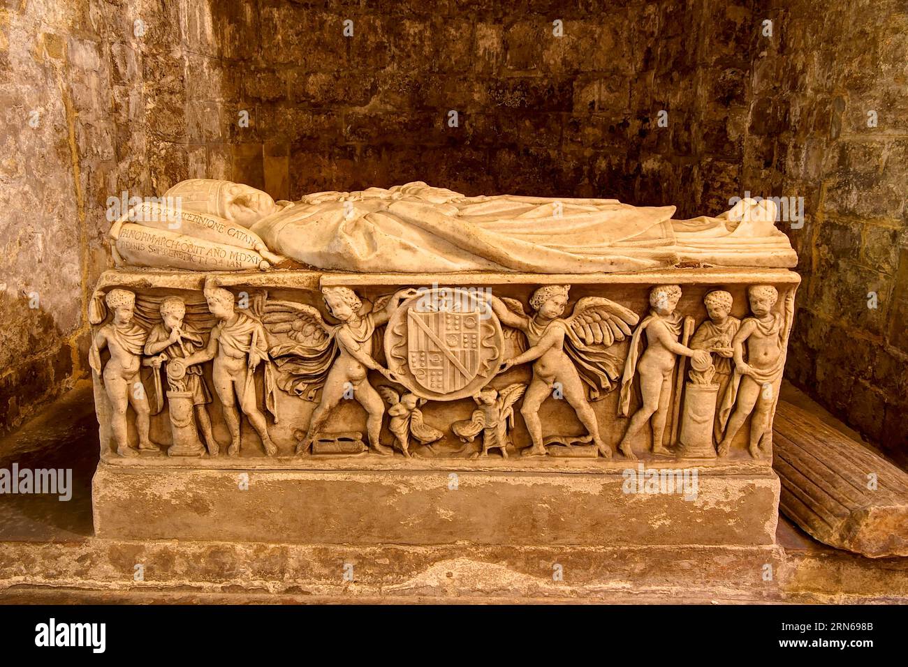 Crypt, Stone Sarcophagus, Cathedral, Cathedral Maria Santissima Assunta ...