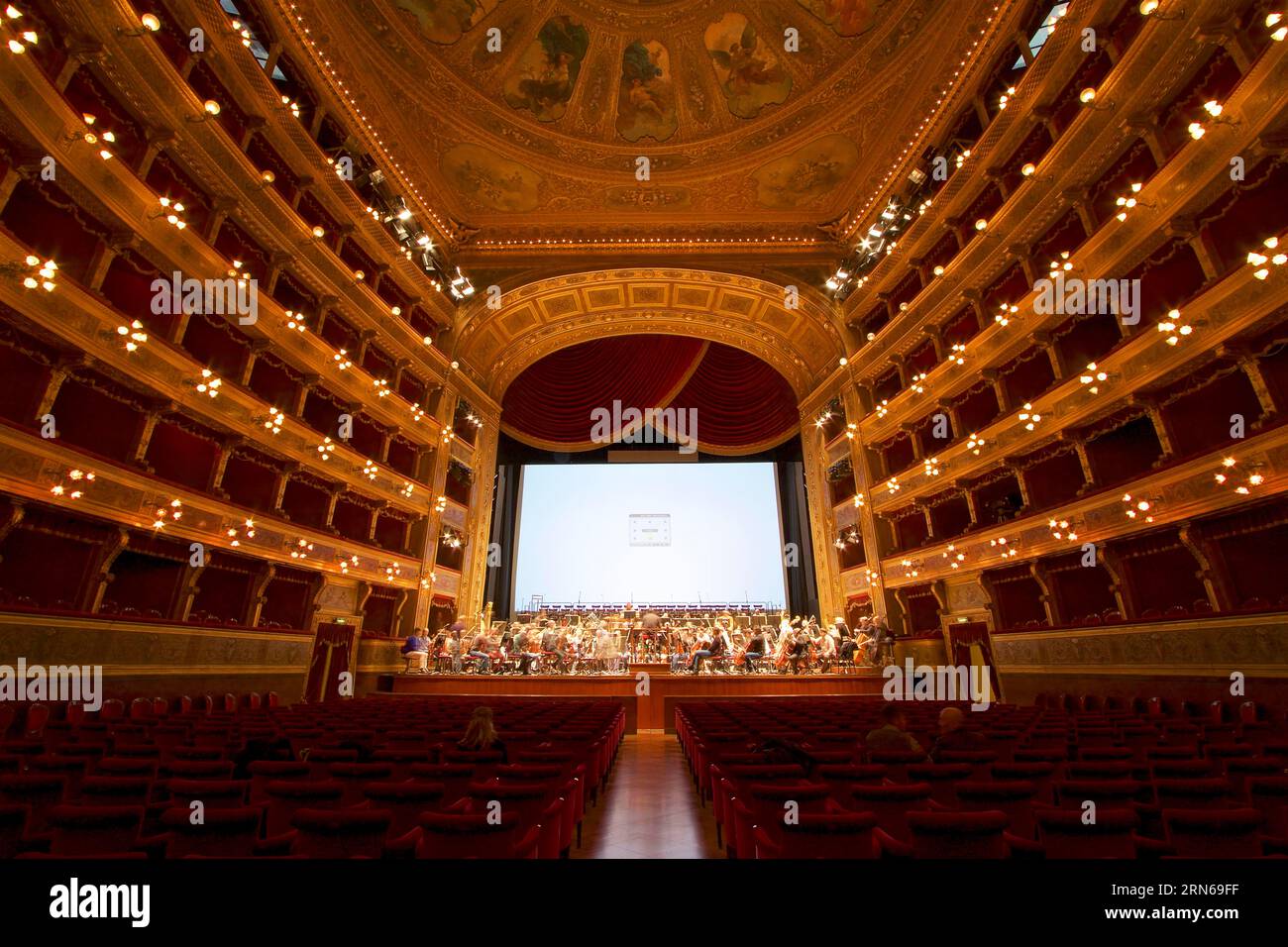The orchestra at the opera house hi-res stock photography and images ...