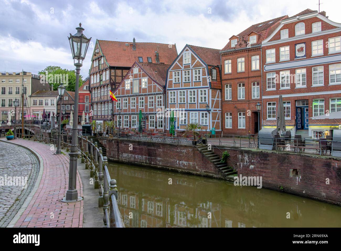 Medieval Historic Merchant and Warehouse Houses at the Hanseatic ...