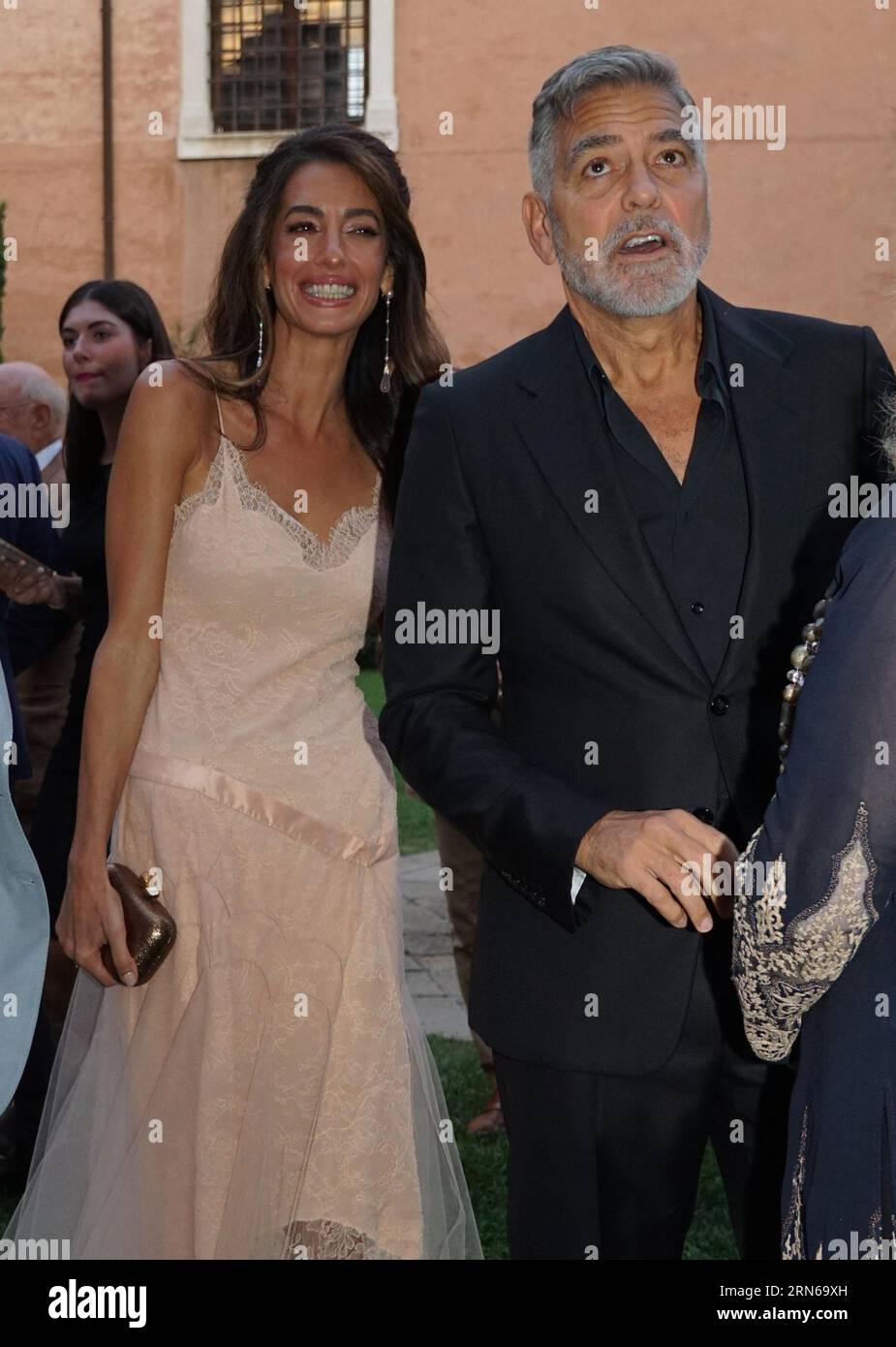 August 31, 2023, Venezia, Italia: L'attore statunitense George Clooney ...
