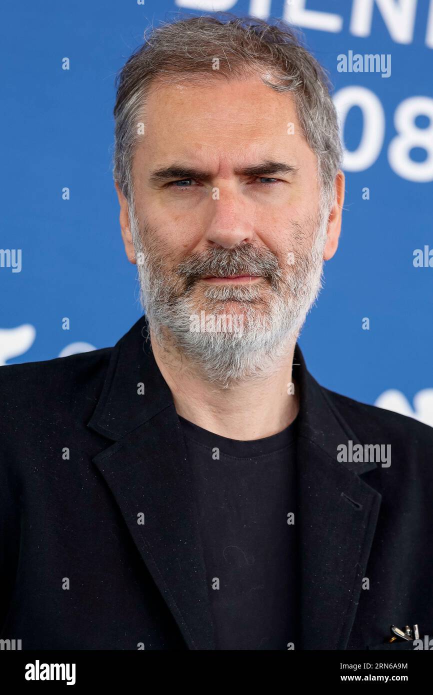 Venice, Italy, on 31 August 2023. Xavier Giannoli poses at the ...