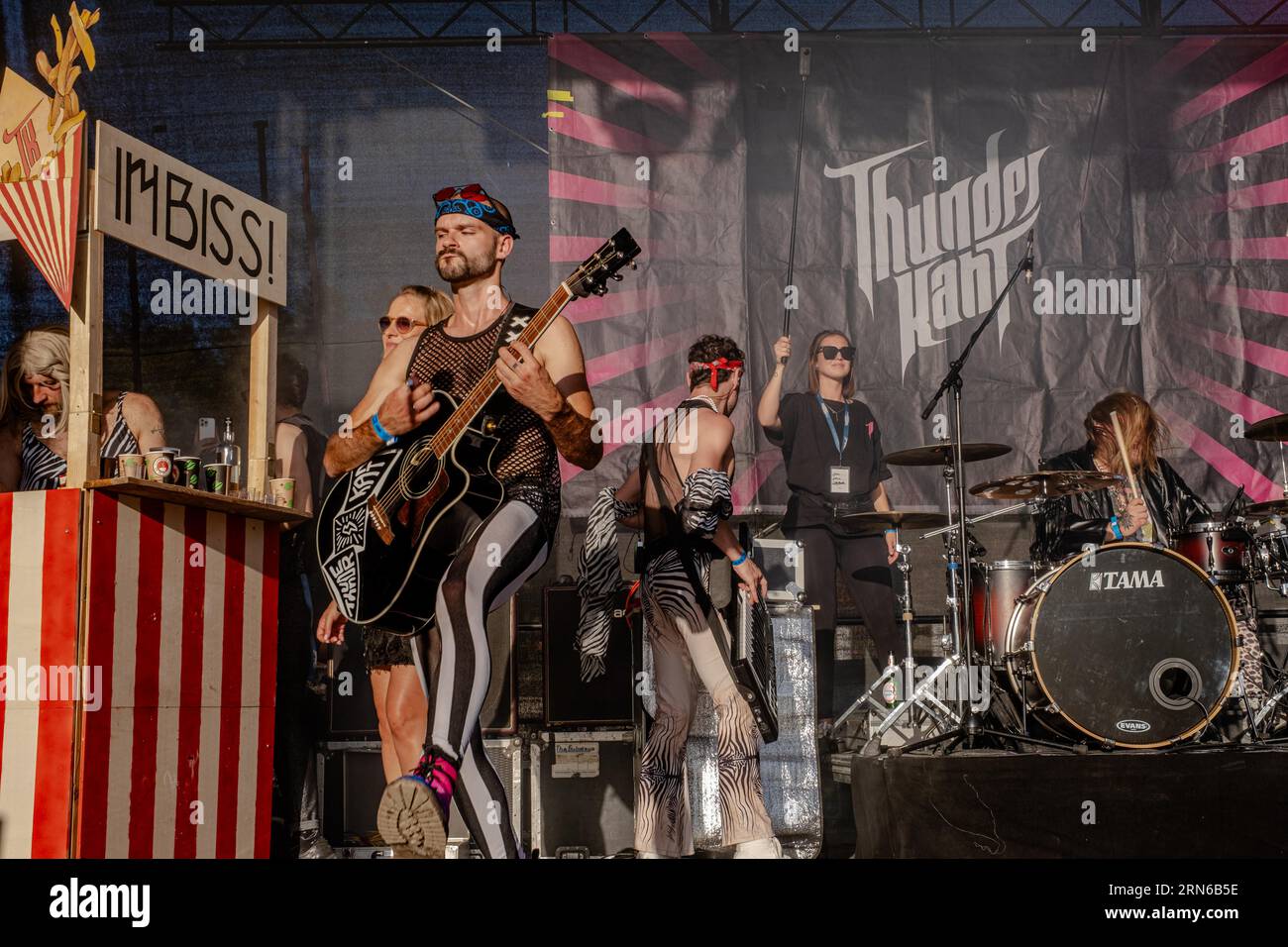 Taubertal-Festival 2023, Pop-Punk-Band Thunderkant from Wuerzburg. Rock ...