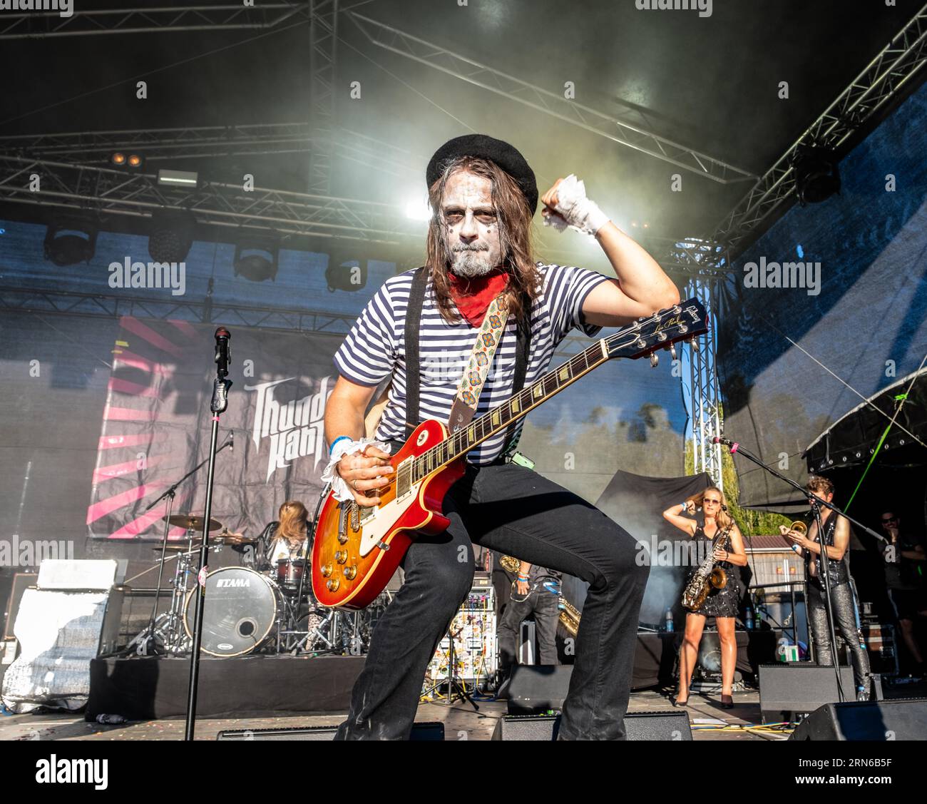 Taubertal-Festival 2023, Pop-Punk-Band Thunderkant from Wuerzburg. Rock ...