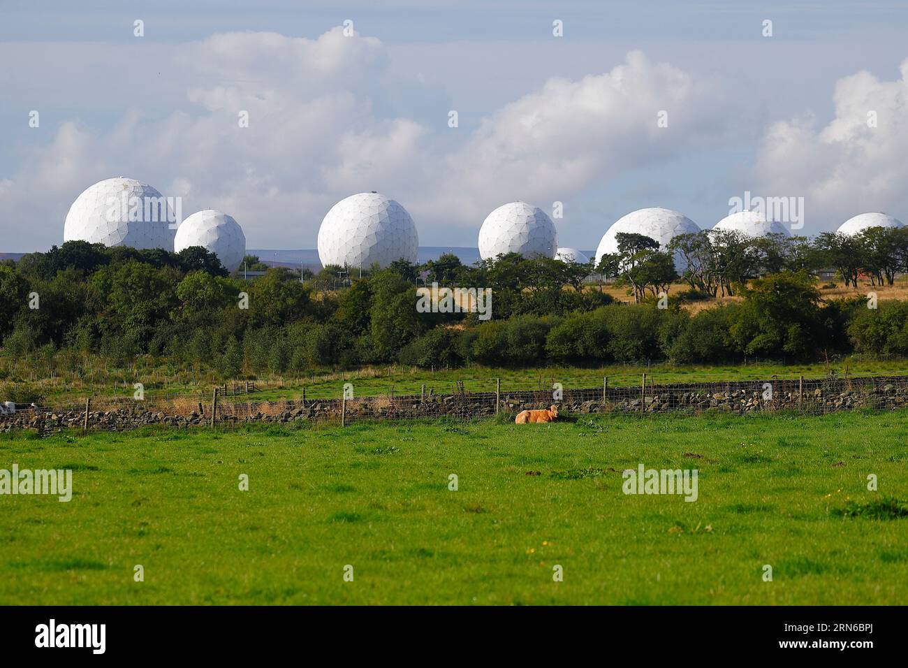 RAF Menwith Hill Listening Station near Harrogate, North Yorkshire ...