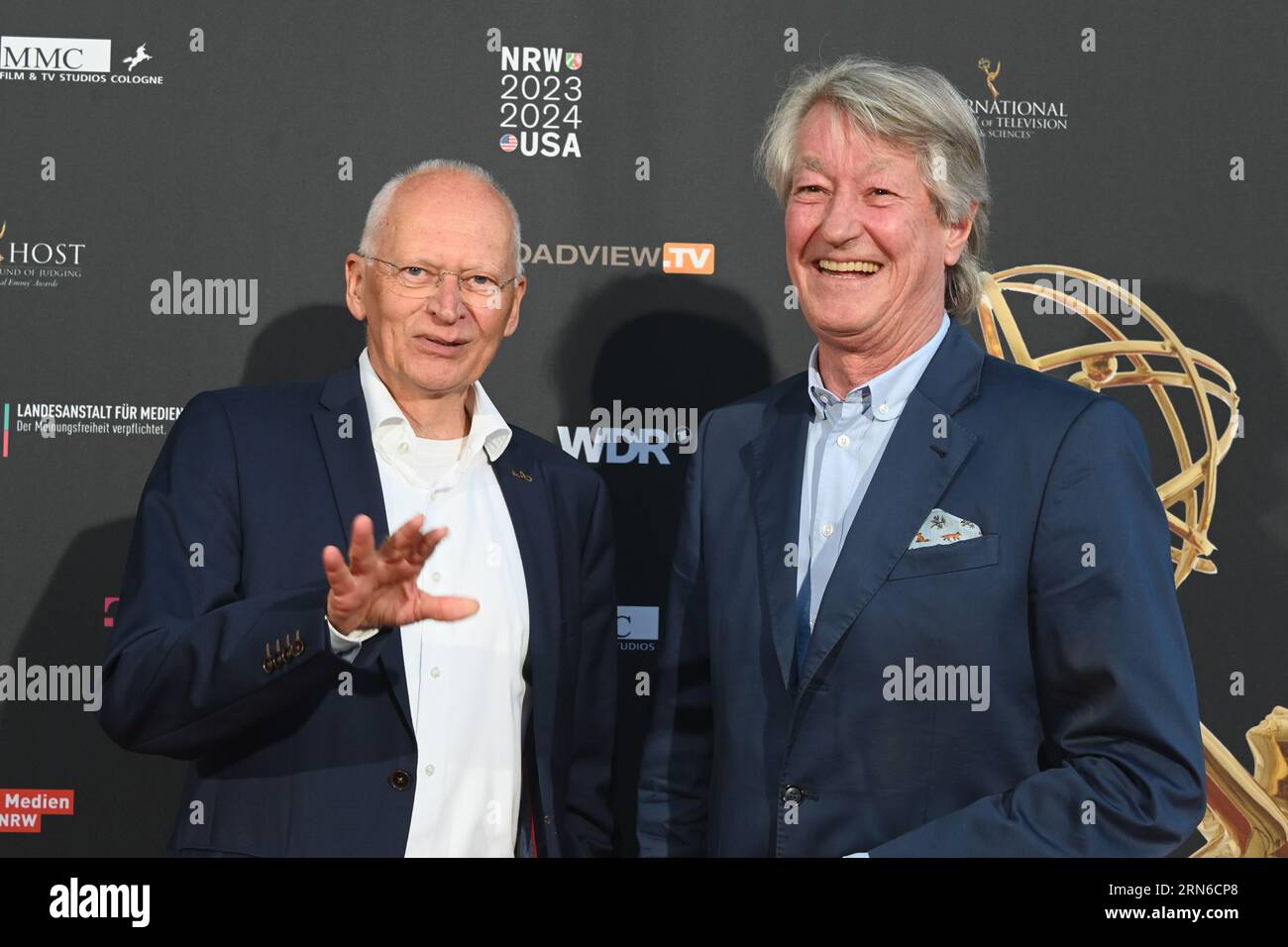 Cologne, Germany. 30th Aug, 2023. Jürgen Brautmeier (l) and Christian ...