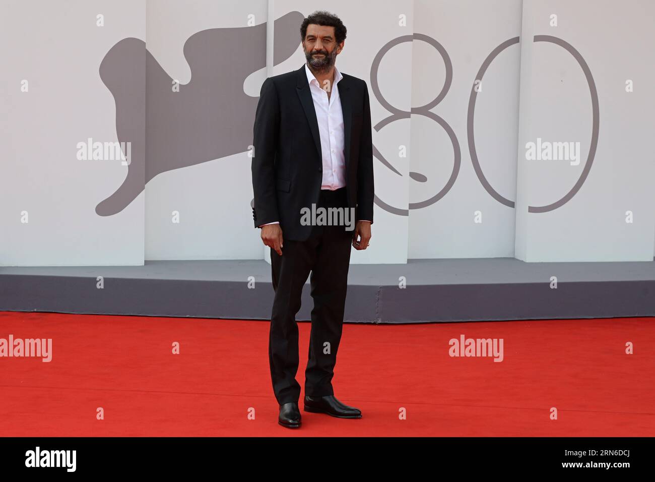 Venice Lido, Italy. 31st Aug, 2023. Ramzy Bedia attends the red carpet ...