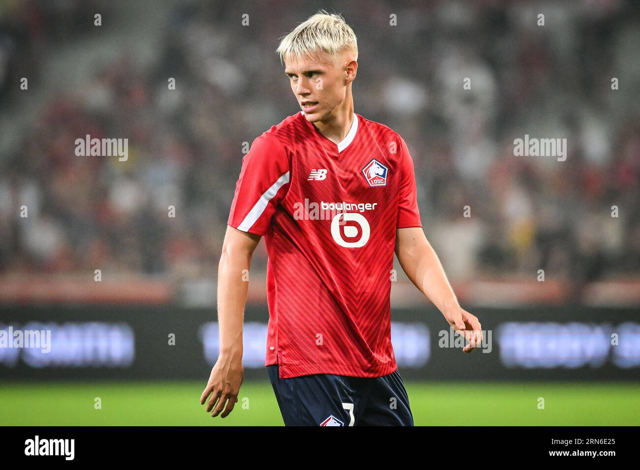 Hakon ARNAR HARALDSSON of Lille during the UEFA Europa Conference ...