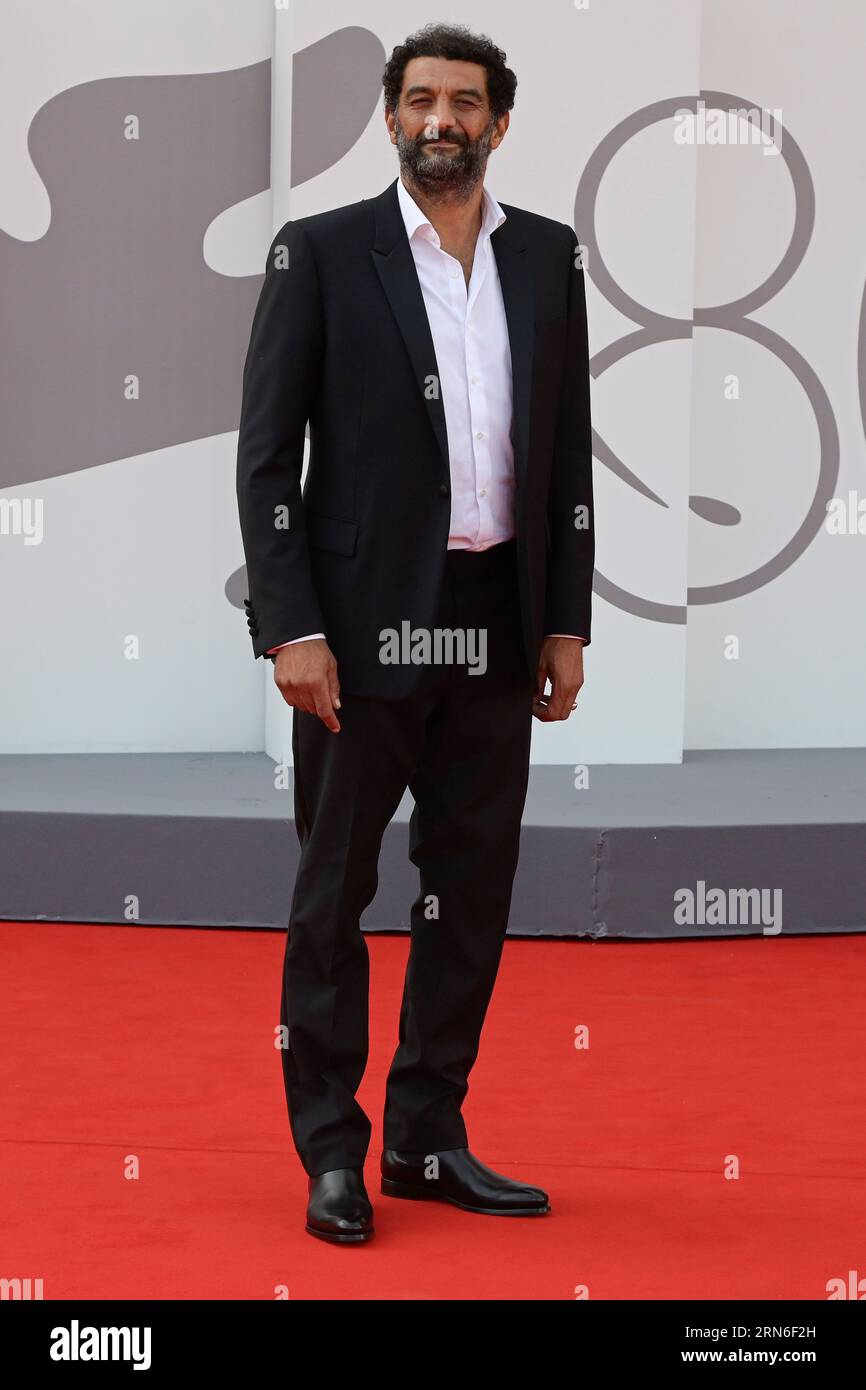 Venice Lido, Italy. 31st Aug, 2023. Ramzy Bedia attends the red carpet ...