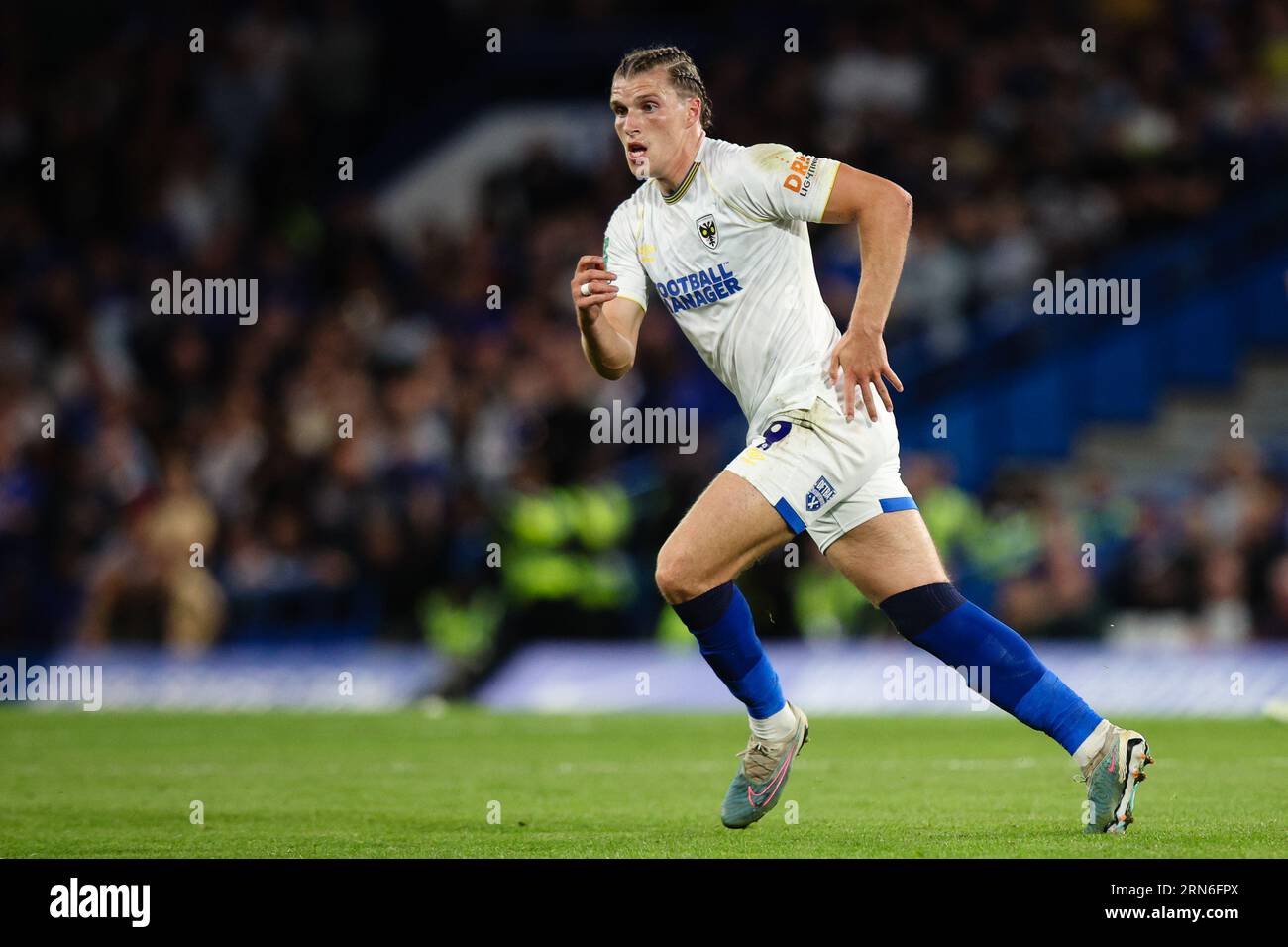 LONDON, UK - 30th Aug 2023: Josh Davison of AFC Wimbledon during the ...