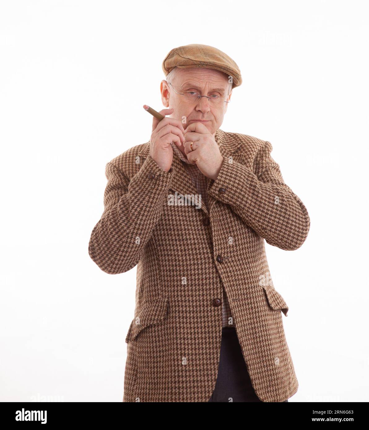 Harris tweed jacket hi-res stock photography and images - Alamy