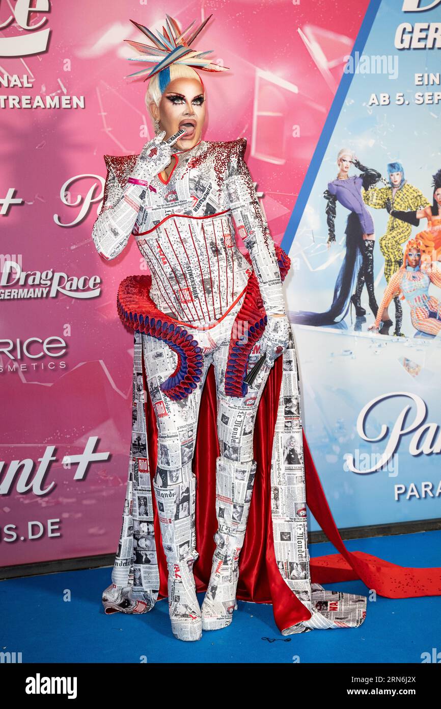 Berlin, Germany. 31st Aug, 2023. Nikita Vegas arrives for the premiere ...