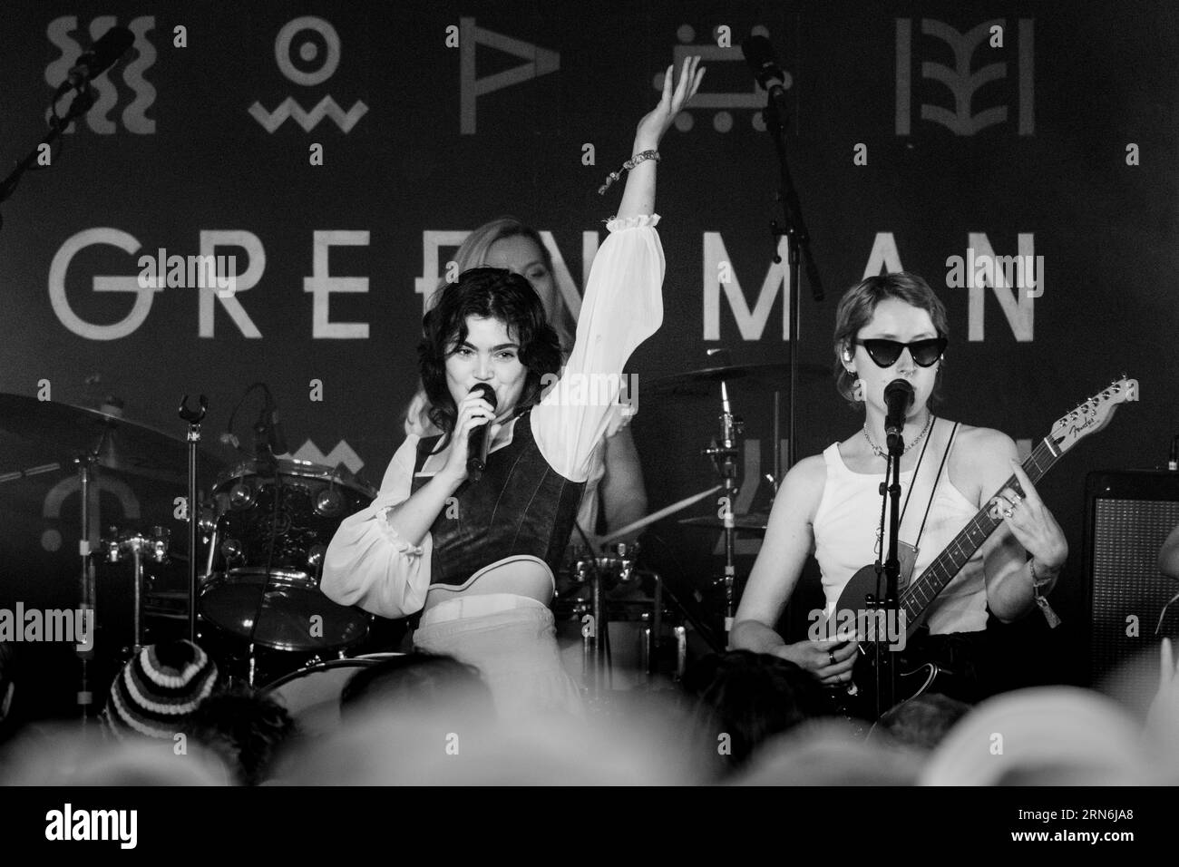 Singer Abigail Morris of The Last Dinner Party on the Rising Stage at ...