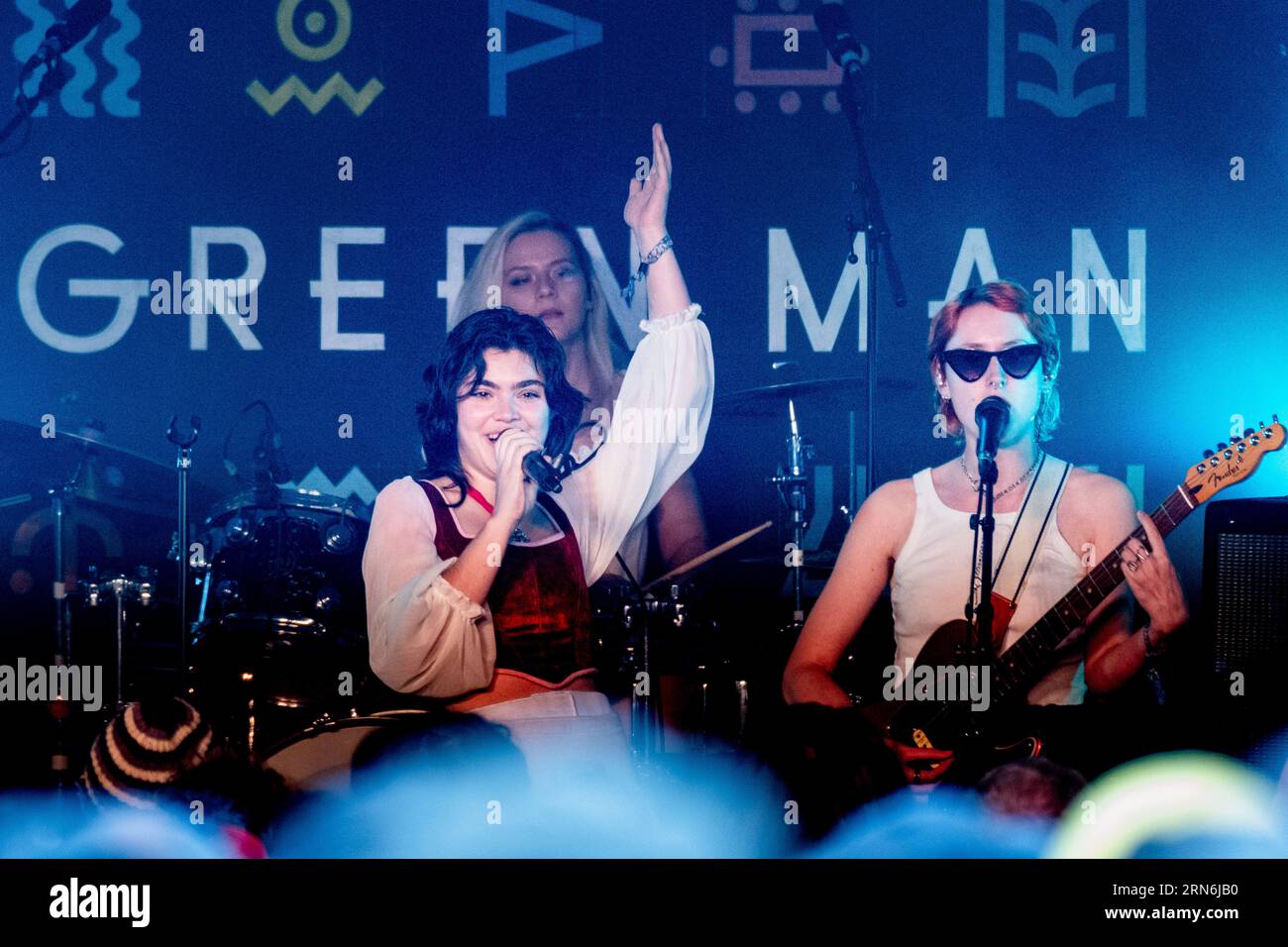 Singer Abigail Morris of The Last Dinner Party on the Rising Stage at ...