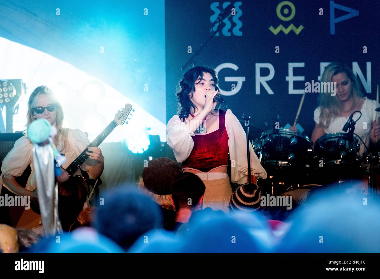 Singer Abigail Morris of The Last Dinner Party on the Rising Stage at ...