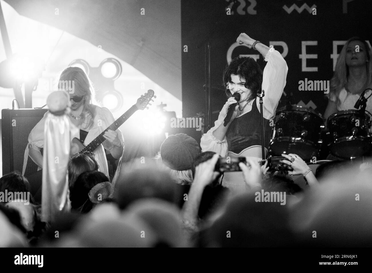 Singer Abigail Morris of The Last Dinner Party on the Rising Stage at ...