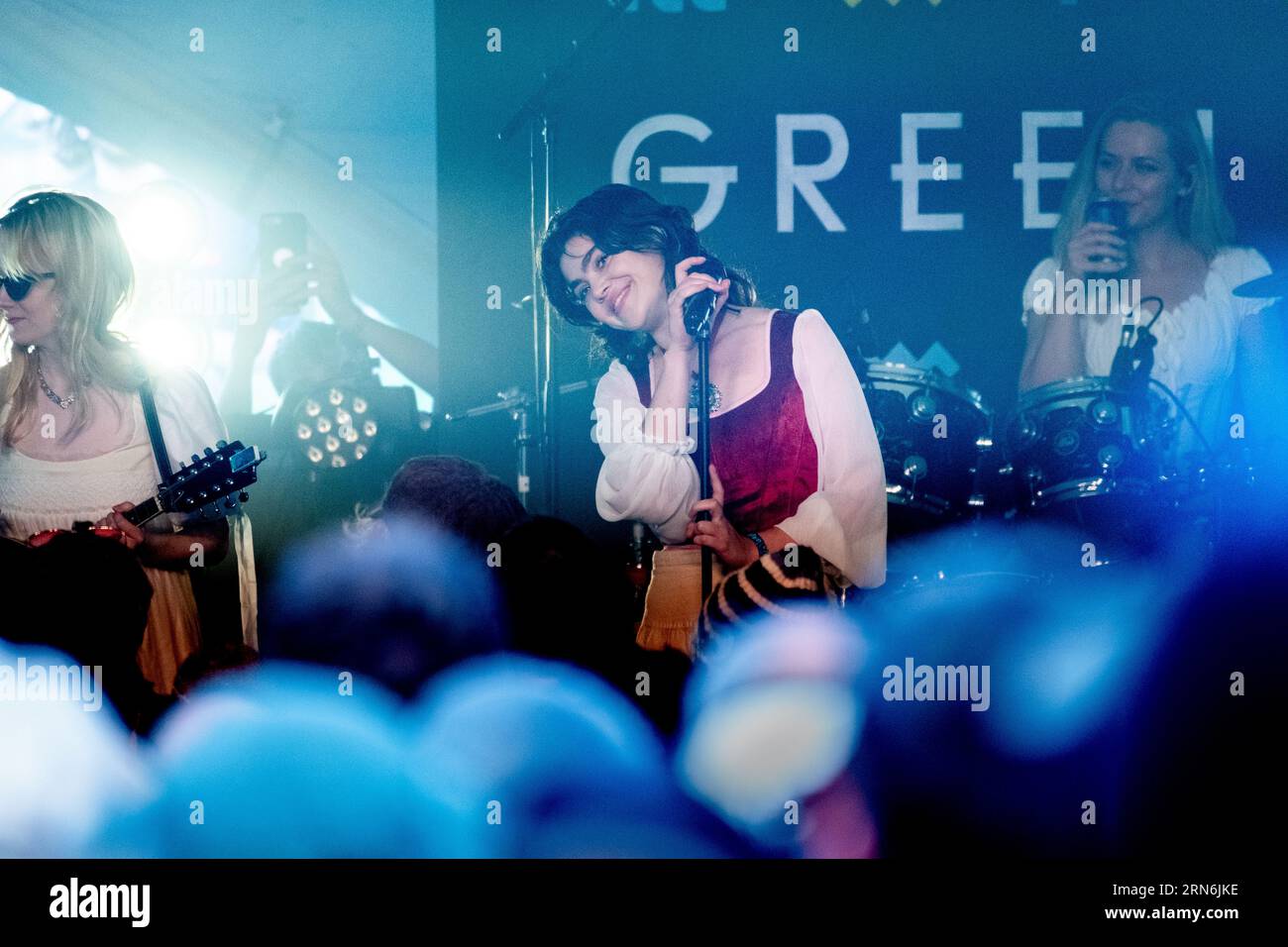 Singer Abigail Morris of The Last Dinner Party on the Rising Stage at ...