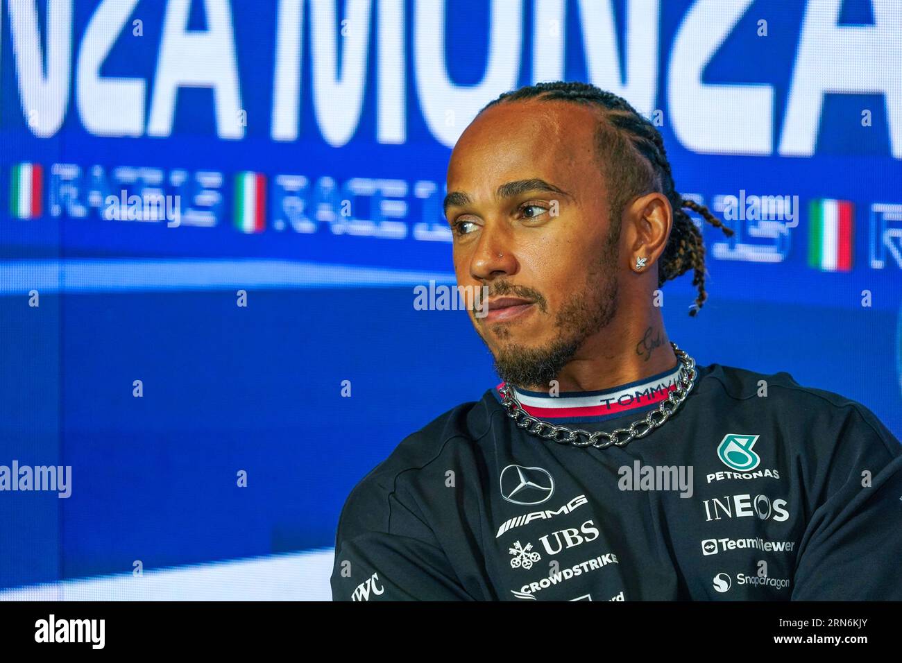 Lewis hamilton 2023 petronas hi-res stock photography and images - Alamy