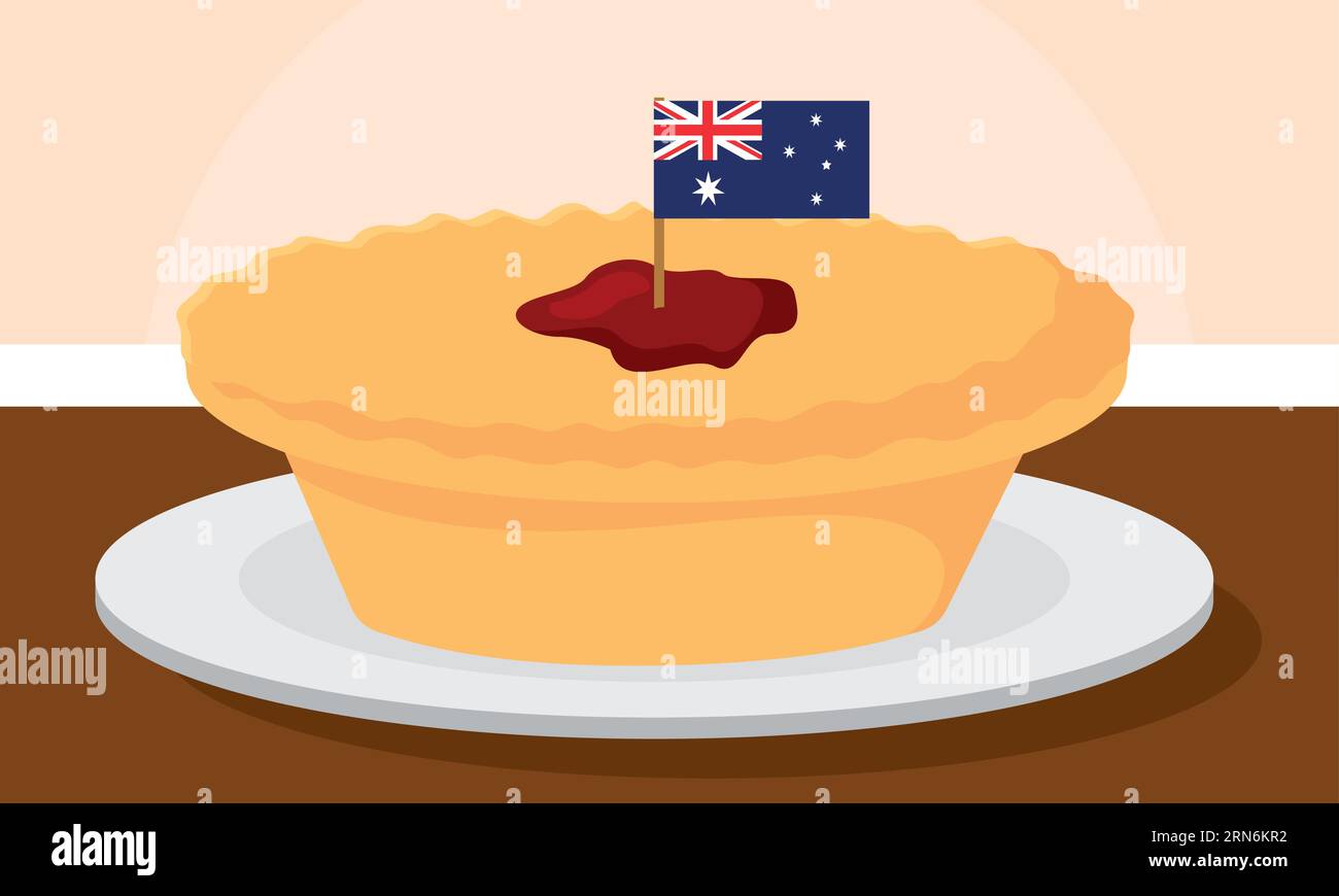 Australian cuisine food lunch Stock Vector Images - Alamy