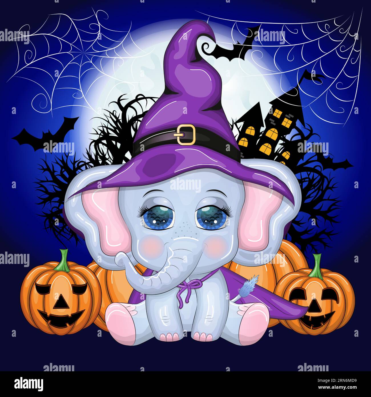Elephant ghost Stock Vector Images - Alamy