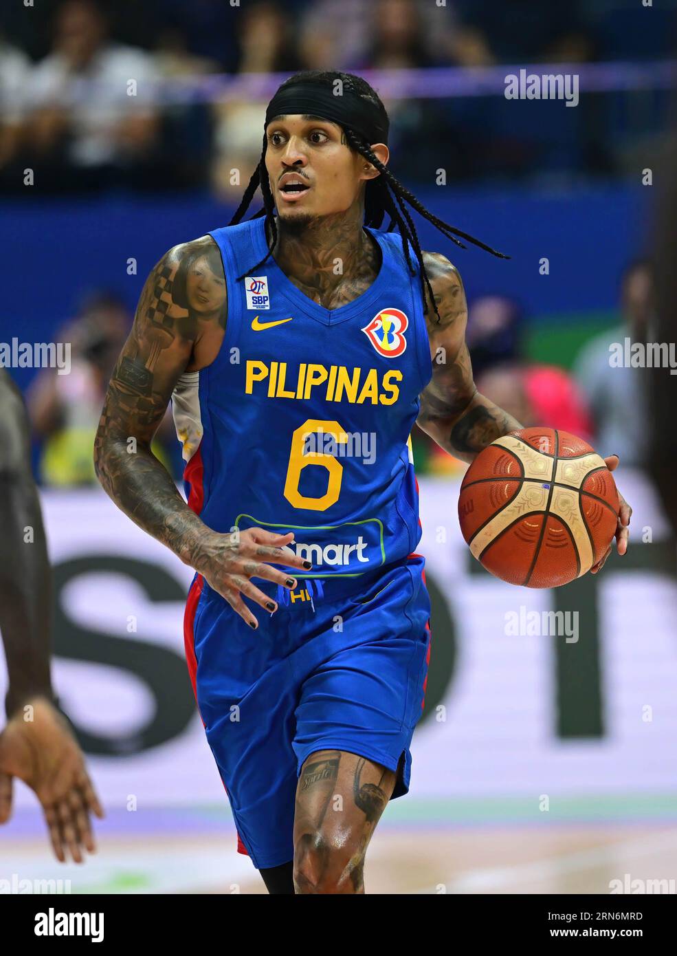 Quezon, Philippines. 31st Aug, 2023. Jordan Clarkson of the Philippines ...