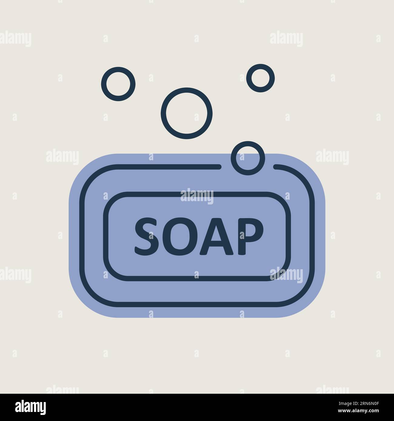 Soap vector icon. Hygiene sign. Graph symbol for medical and household ...