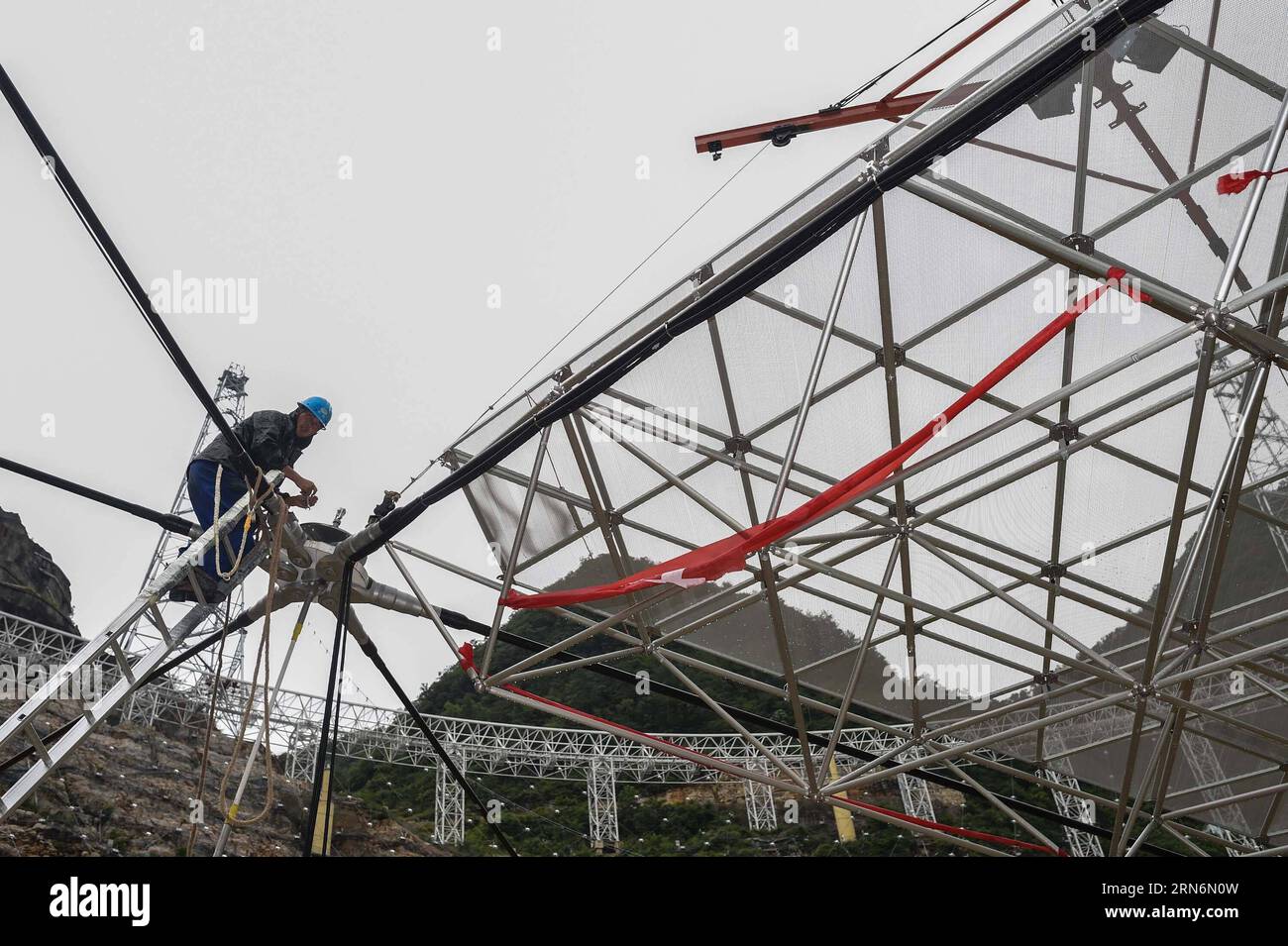 (150802) -- PINGTANG, Aug. 2, 2015 -- Photo taken on Aug. 2, 2015 shows ...