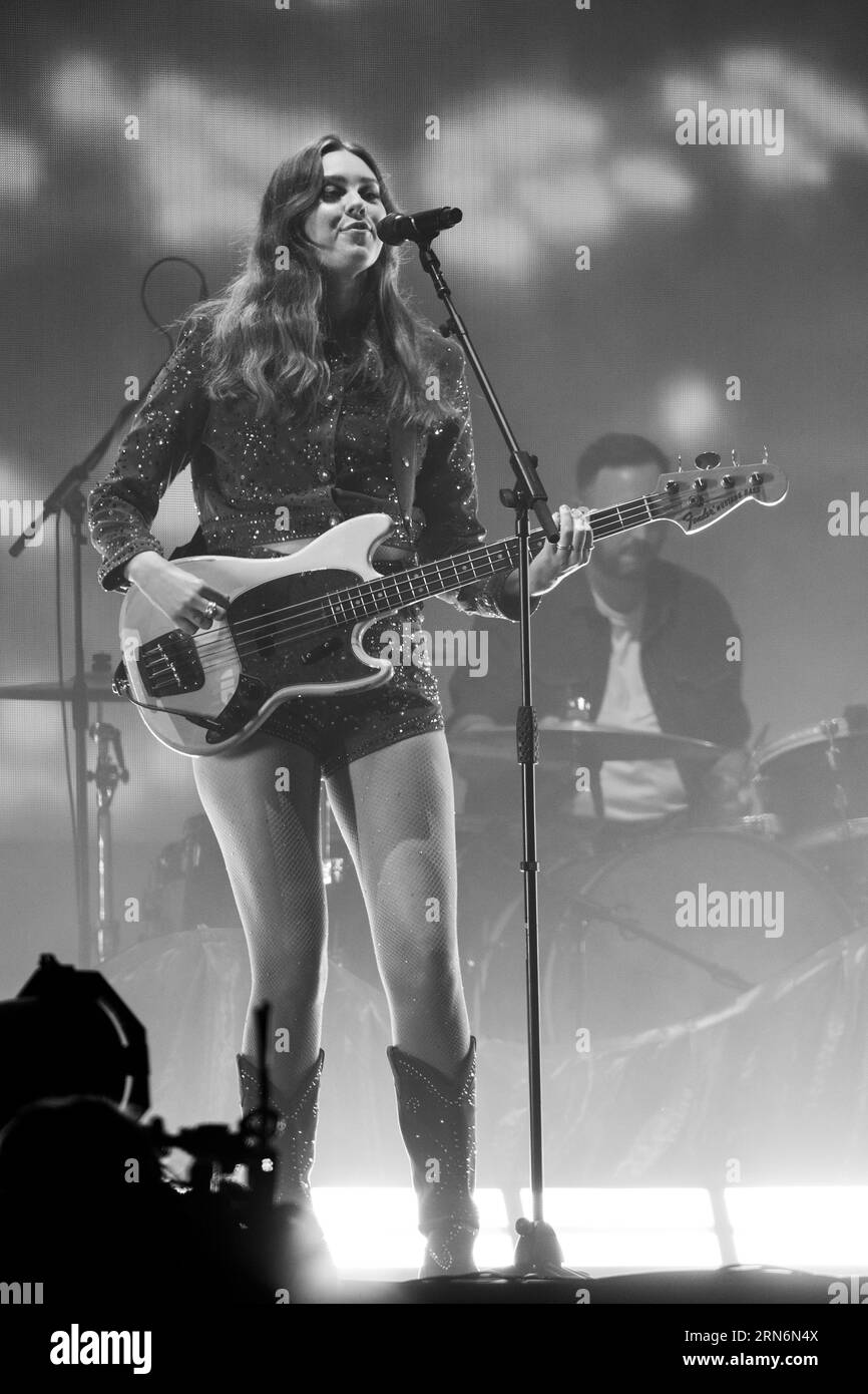 Johanna Söderberg of First Aid Kit on the Mountain Stage at Green Man ...