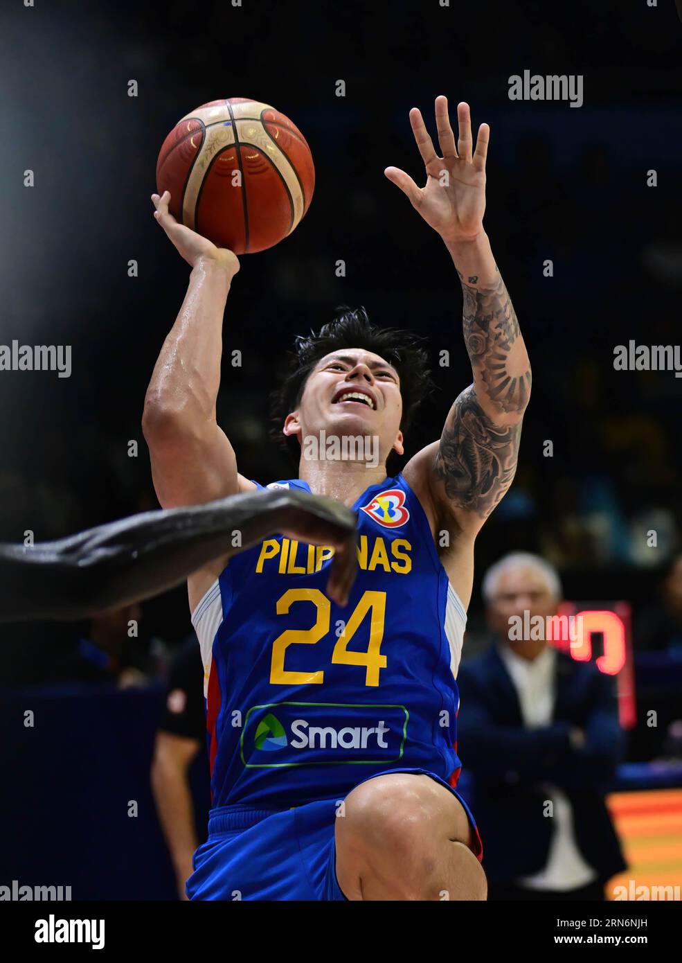Quezon, Philippines. 31st Aug, 2023. Dwight Ramos of the Philippines ...