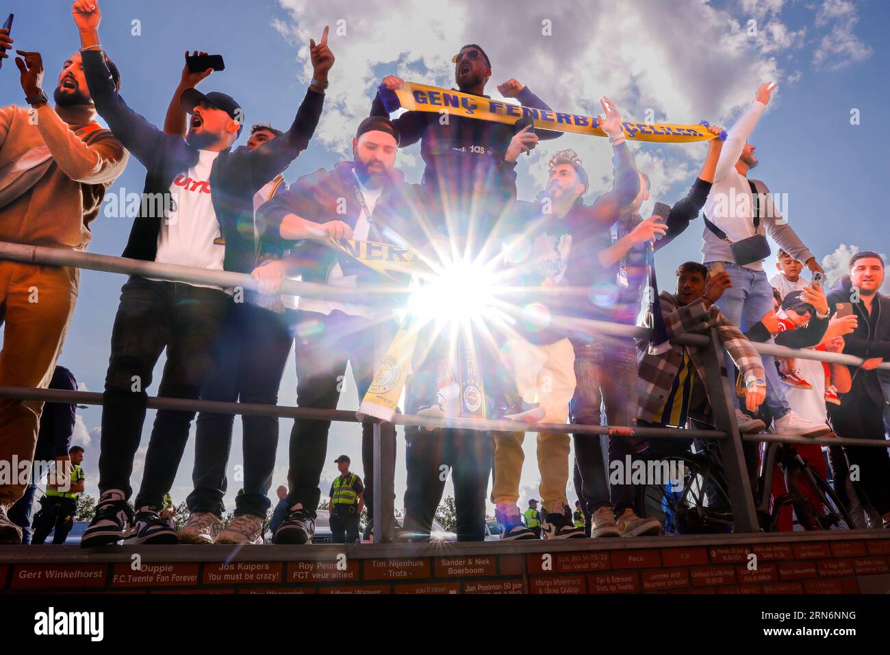 Netherlands fans bus hi-res stock photography and images - Alamy