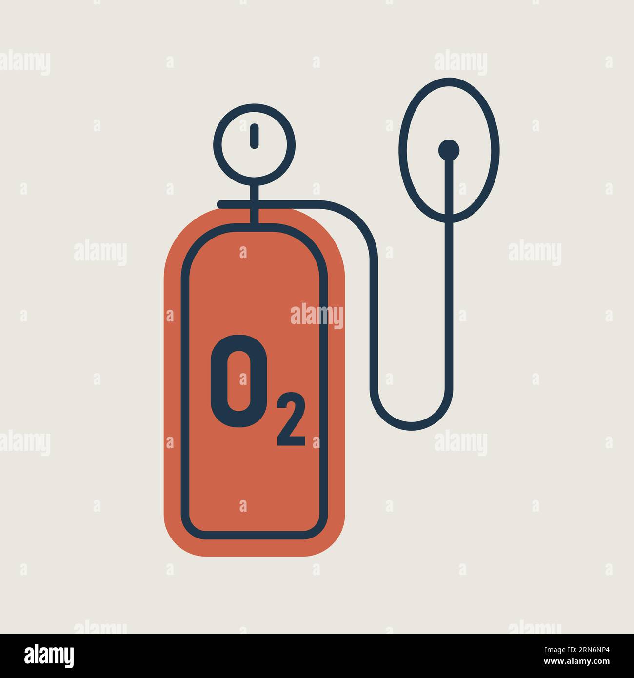 Medical Oxygen Symbol