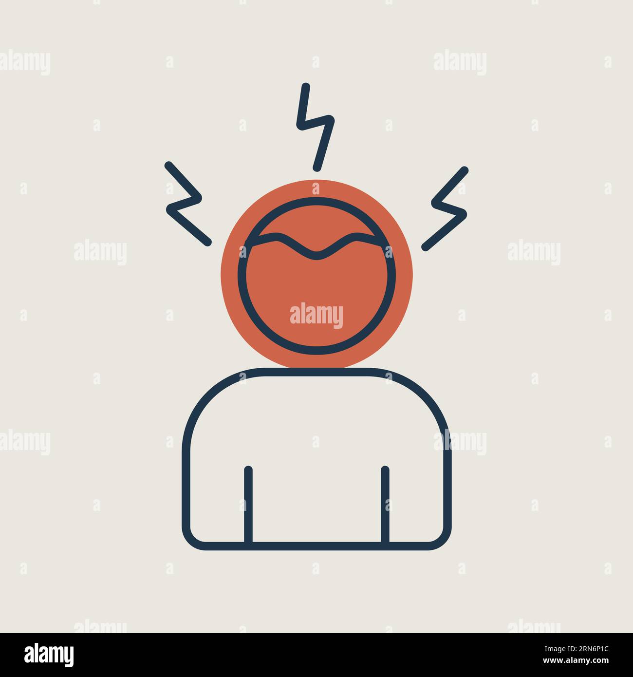 Headaches vector vectors hi-res stock photography and images - Alamy