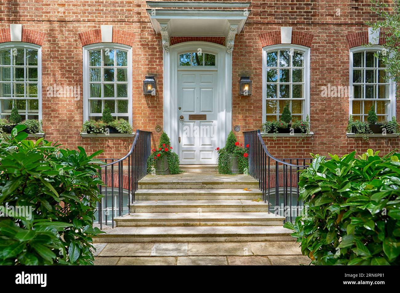 Nice House of the embankment in Chelsea Stock Photo - Alamy