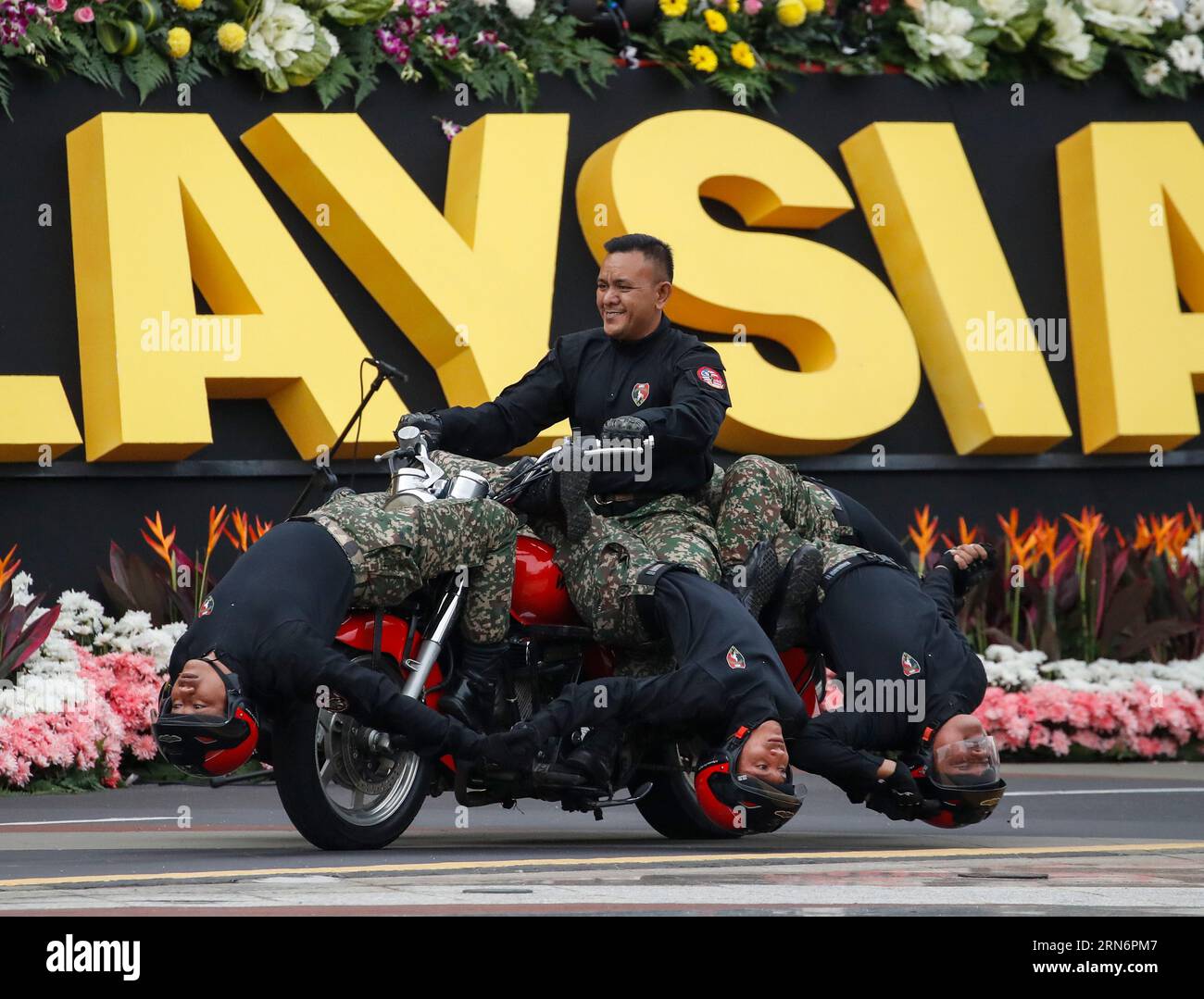 Kuala Lumpur, Malaysia. 31st Aug, 2023. Malaysian military personnel ...