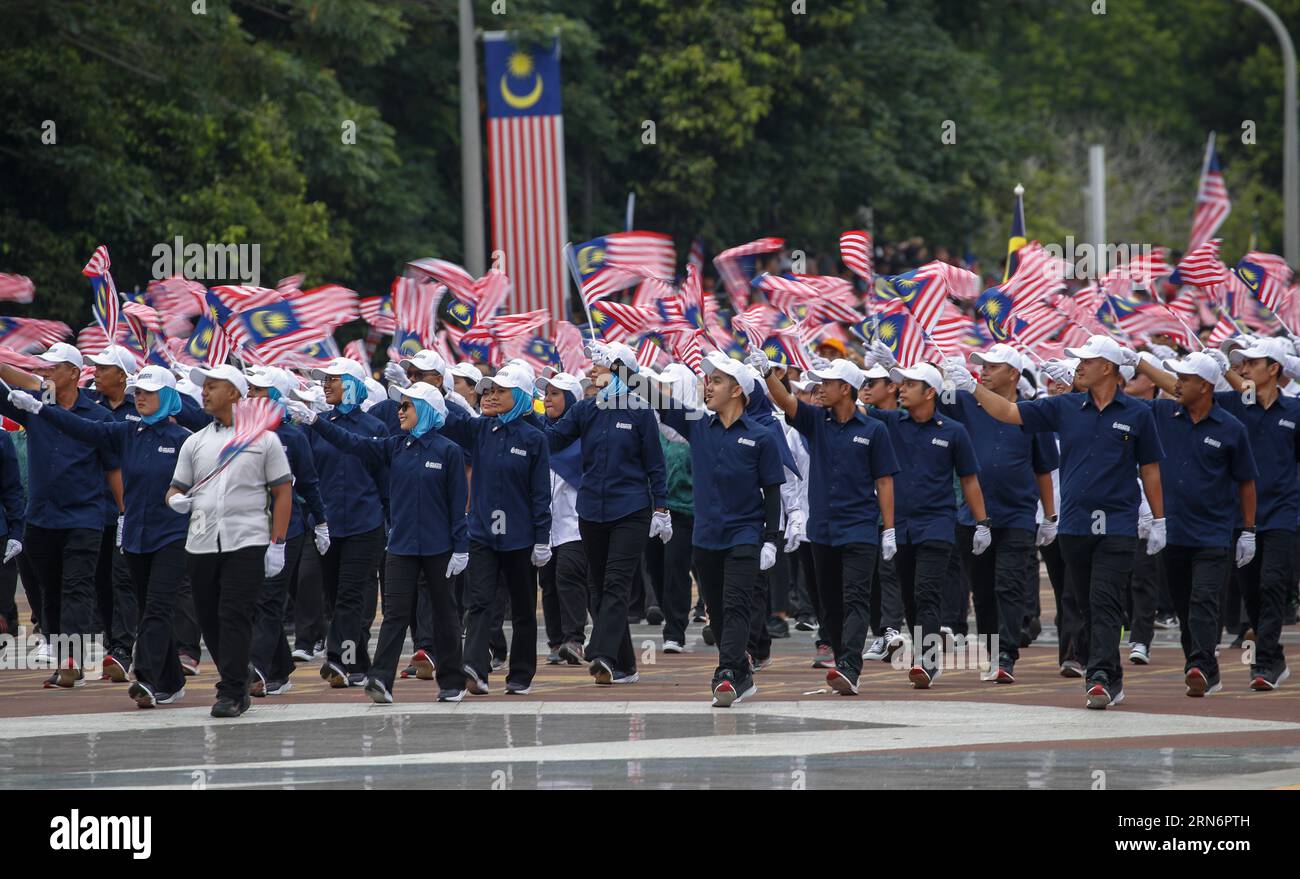 Kuala Lumpur, Malaysia. 31st Aug, 2023. Malaysian corporate company ...