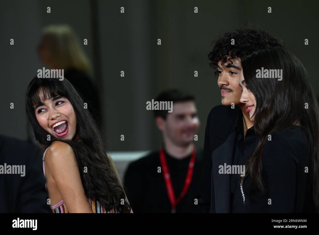 80th Venice Film Festival 2023, Red Carpet "Dogman" Pictured: Sateen ...