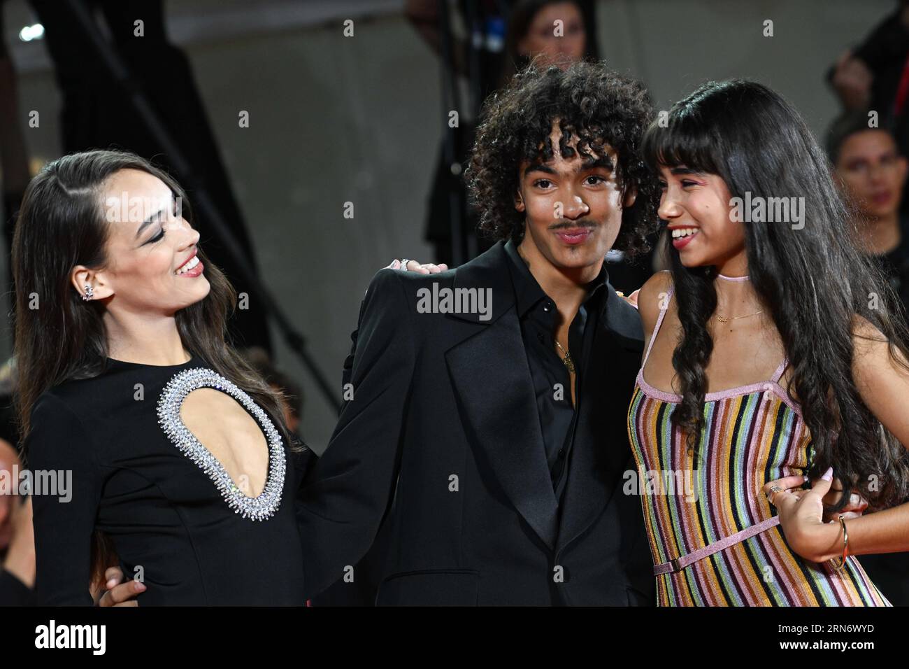 80th Venice Film Festival 2023, Red Carpet "Dogman" Pictured: Sateen ...