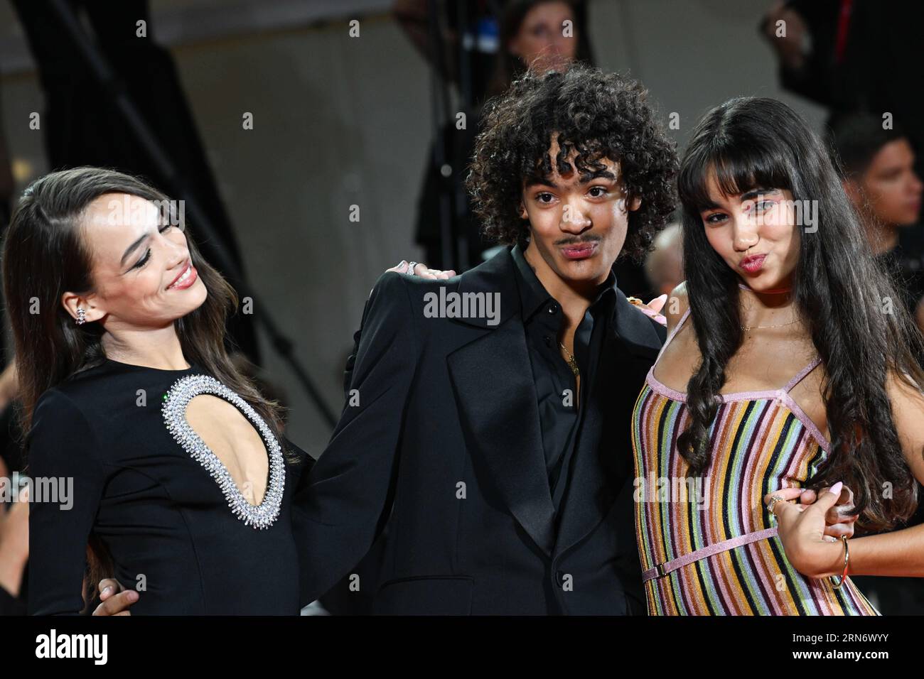 80th Venice Film Festival 2023, Red Carpet "Dogman" Pictured: Sateen ...