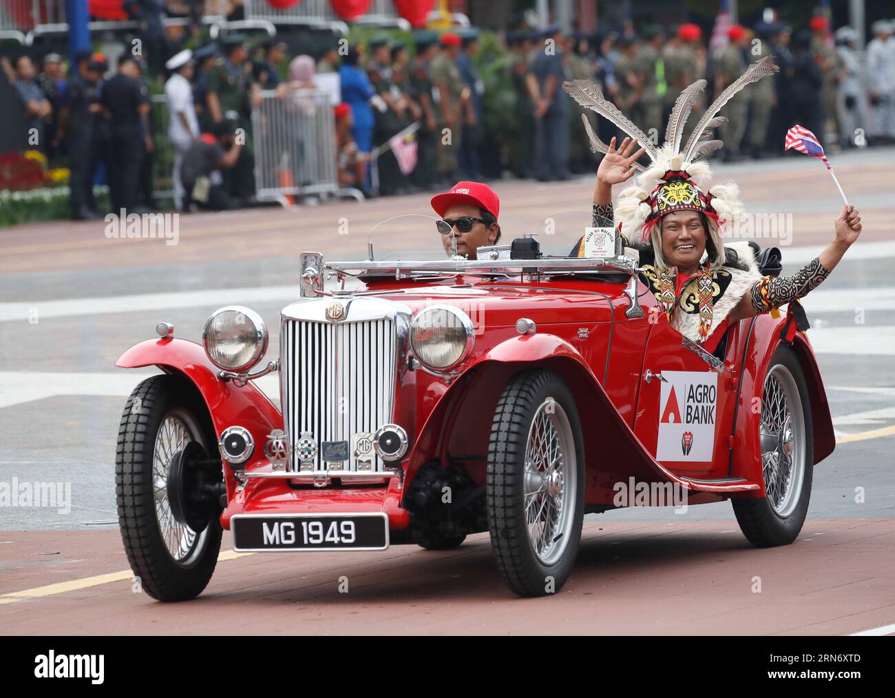 Kuala Lumpur, Malaysia. 31st Aug, 2023. Malaysians dressed in ...
