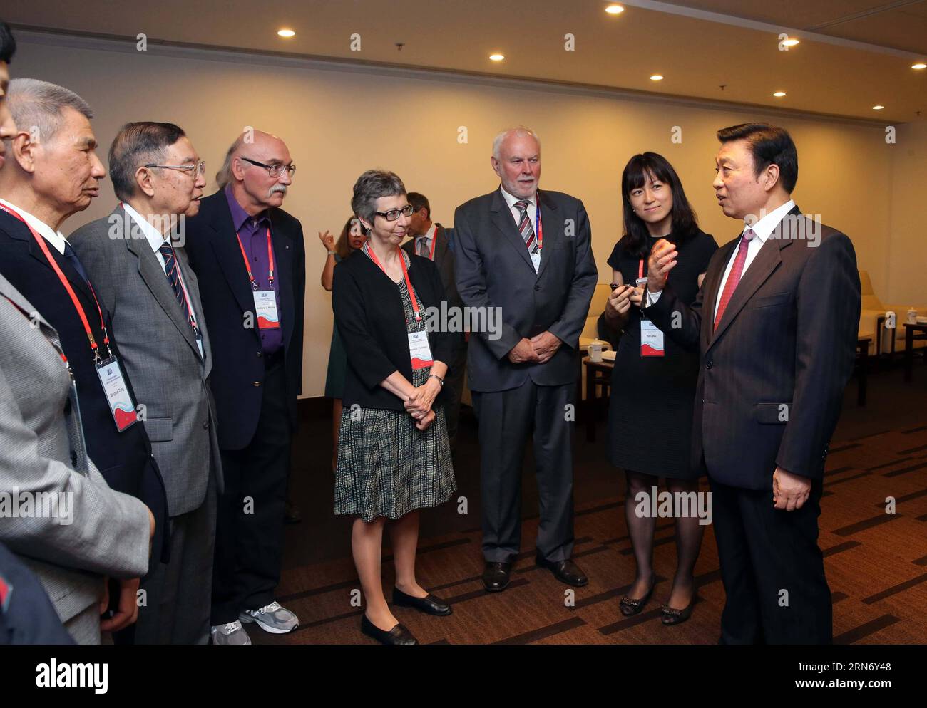 (150810) -- BEIJING, Aug. 10, 2015 -- Chinese Vice President Li ...