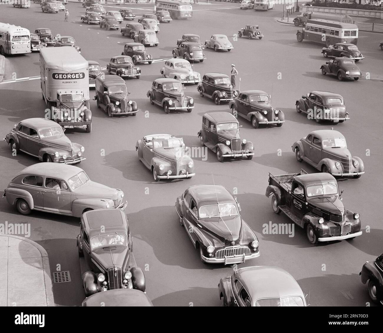 1940s vintage bus hi-res stock photography and images - Alamy