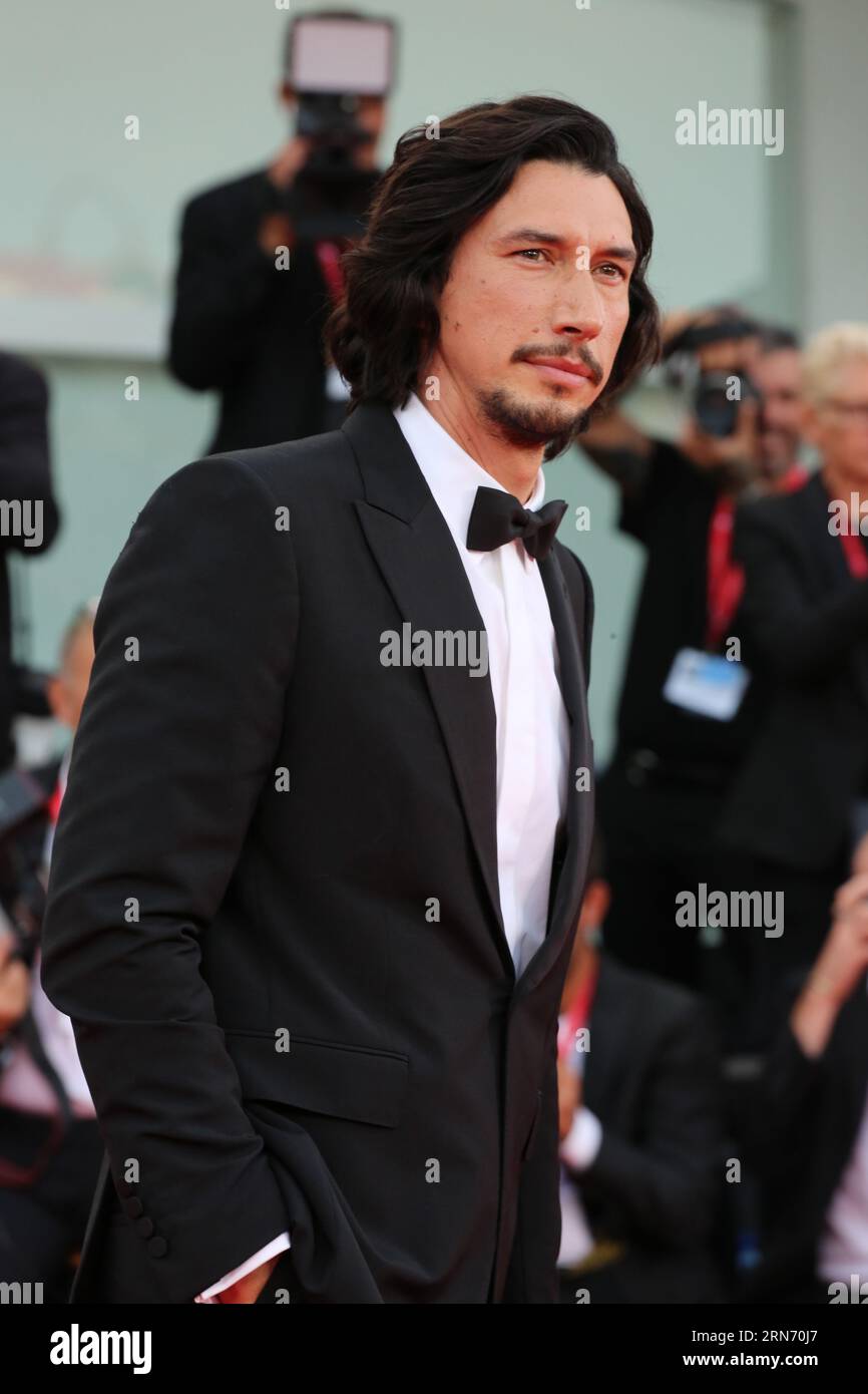 Venice, Italy, 31st August, 2023. Adam Driver arriving on the red ...