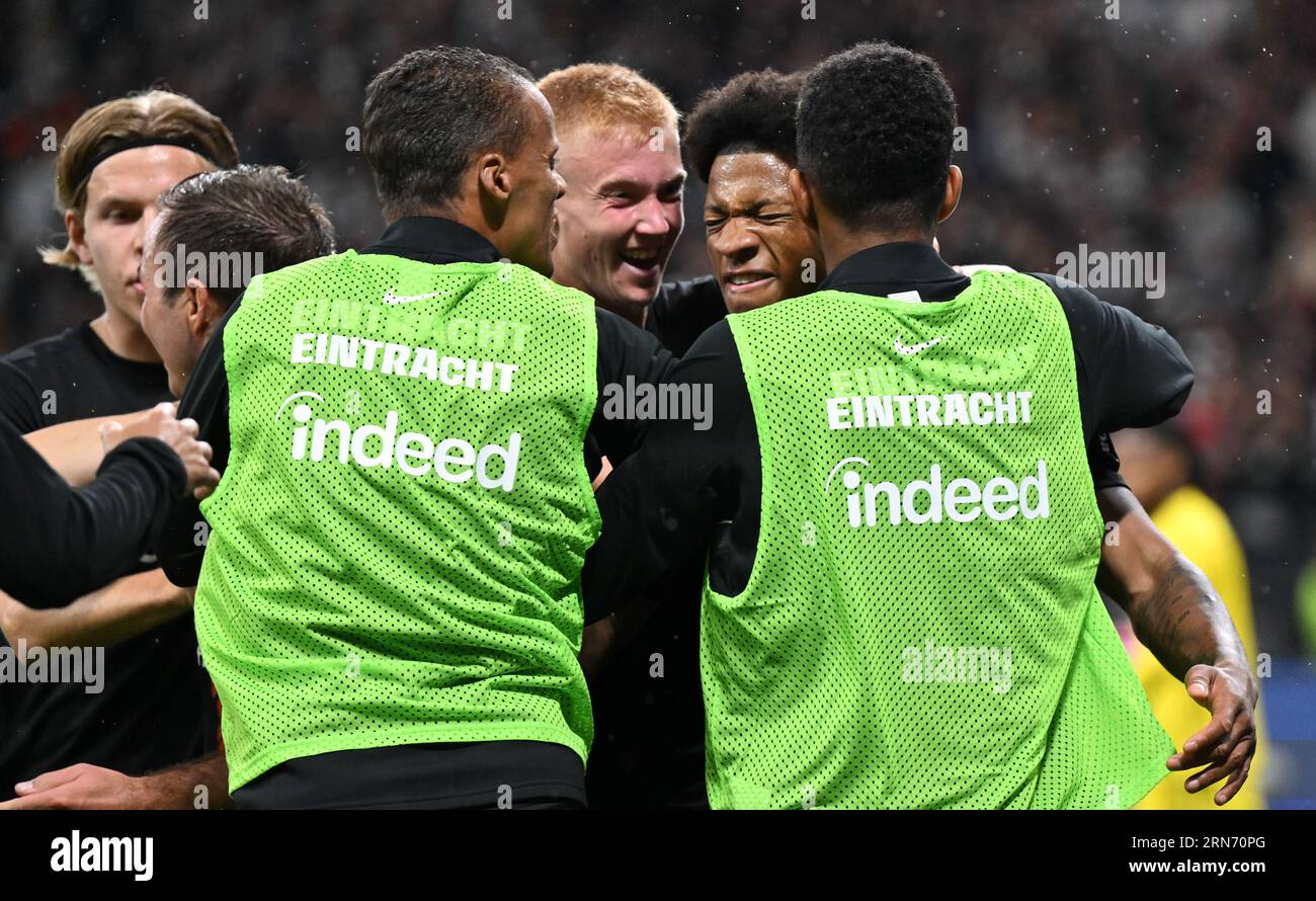 31 August 2023, Hesse, Frankfurt/Main: Soccer: UEFA Europa Conference ...