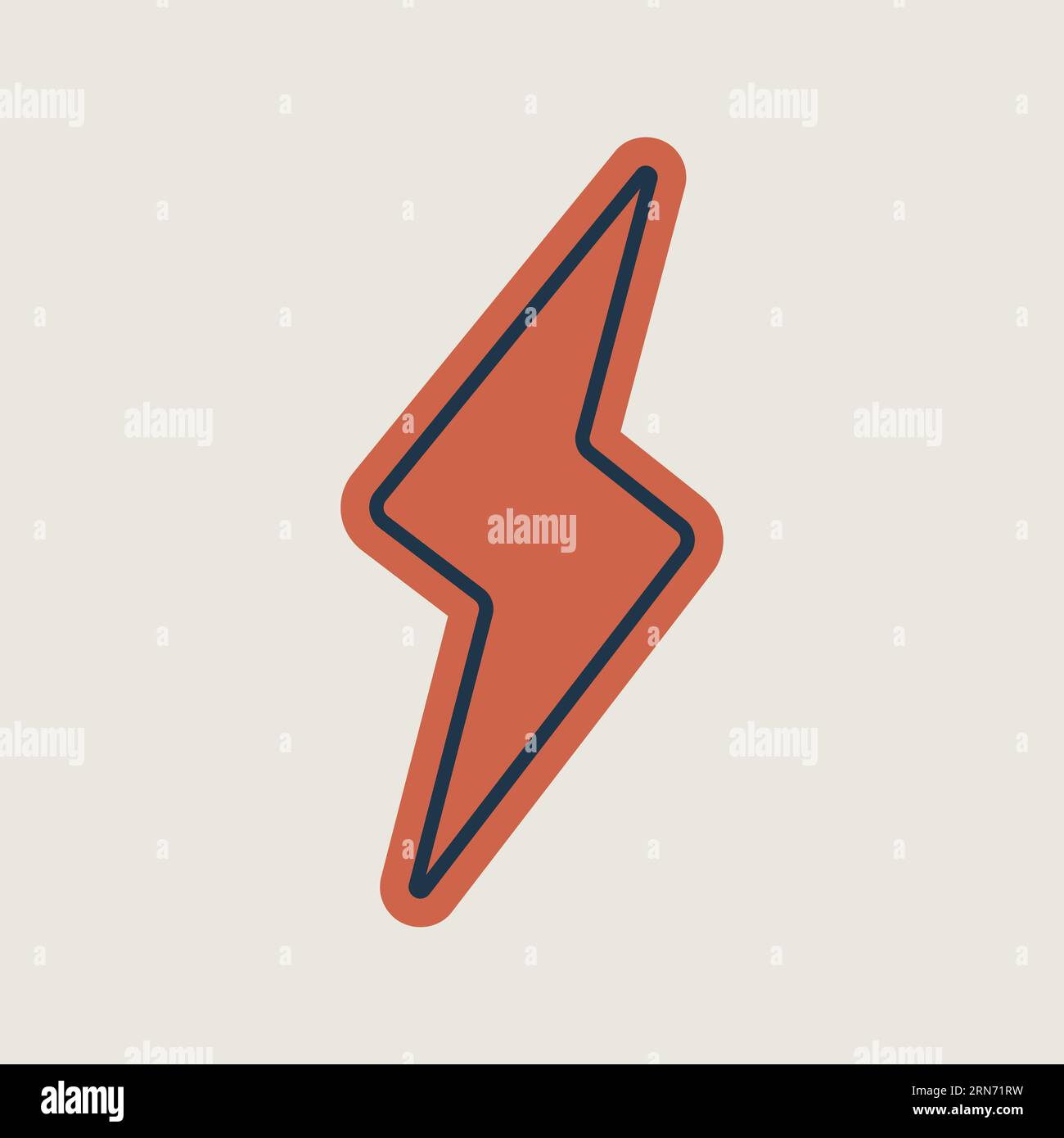 Lightning vector icon. Meteorology sign. Graph symbol for travel ...