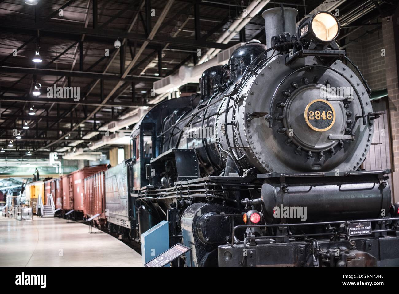 Railroad Museum Of Pennsylvania Vintage Locomotives Strasburg // STRASBURG, Pennsylvania, United ...