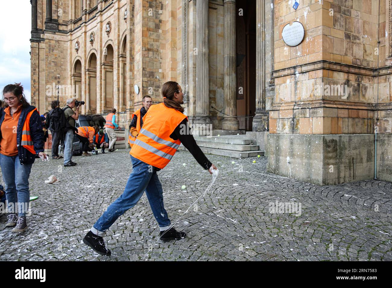 August 30, 2023, Munich, Bavaria, Germany: Activists of the Last ...