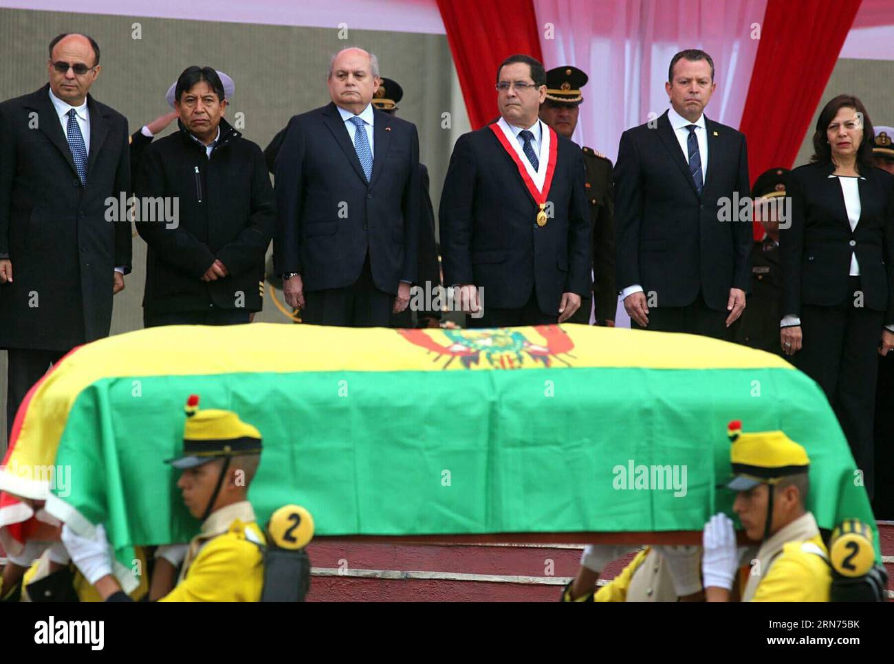 (150818) -- LIMA, Aug. 18, 2015 -- Peruvian Prime Minister Pedro ...
