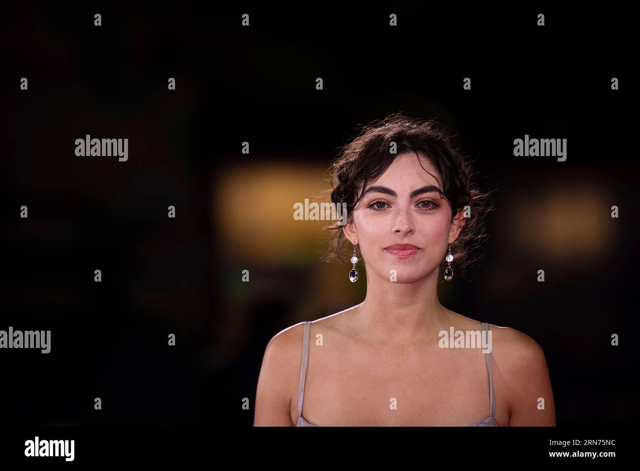 Grace Palma poses for photographers upon arrival for the premiere of ...