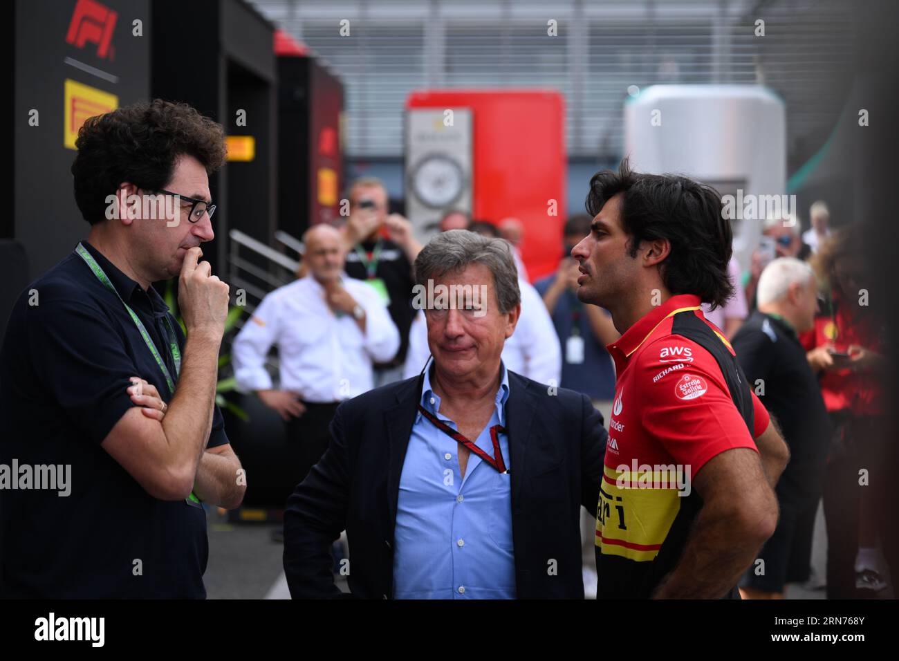 Monza, Mezzolombardo, Italy. 31st Aug, 2023. Spanish driver Carlos ...