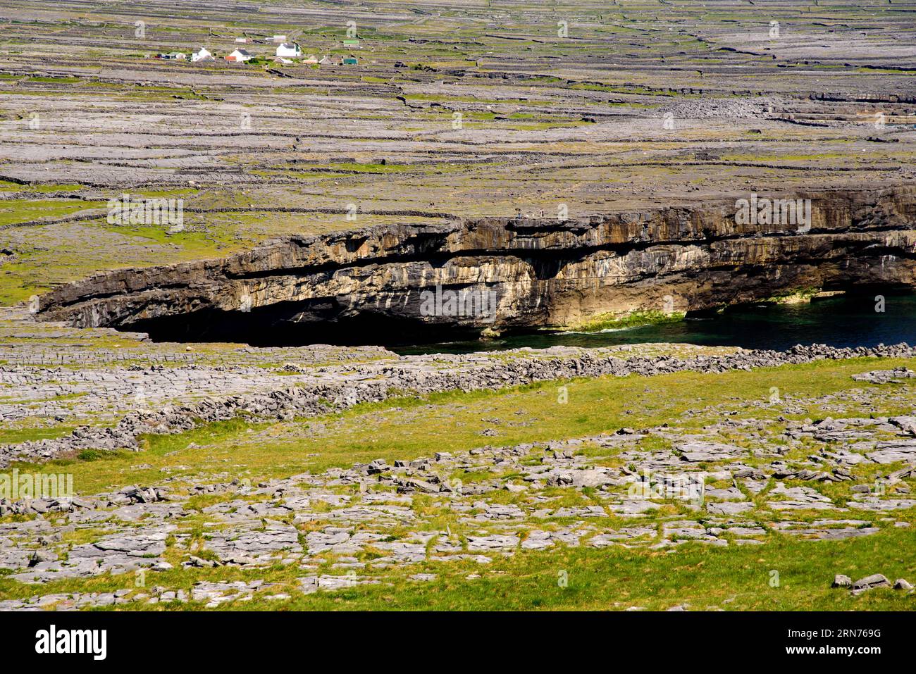 Beautiful coast view of the Inis Mor, Co, Galway, Inishmore, Aran ...